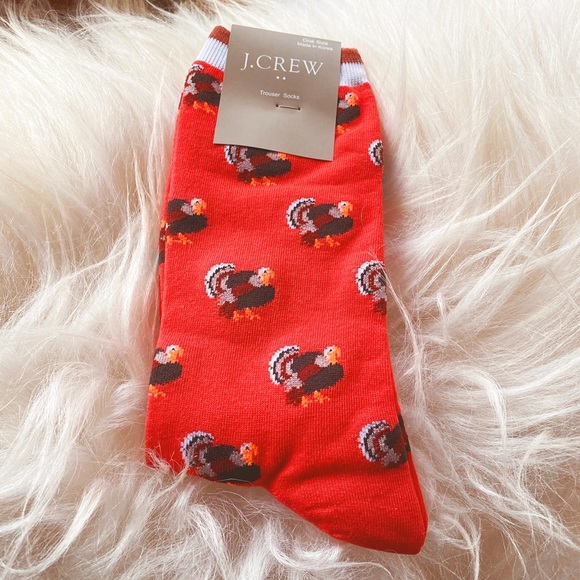 J. Crew Factory | Accessories | J Crew Fall Thanksgiving Turkey Trouser ...